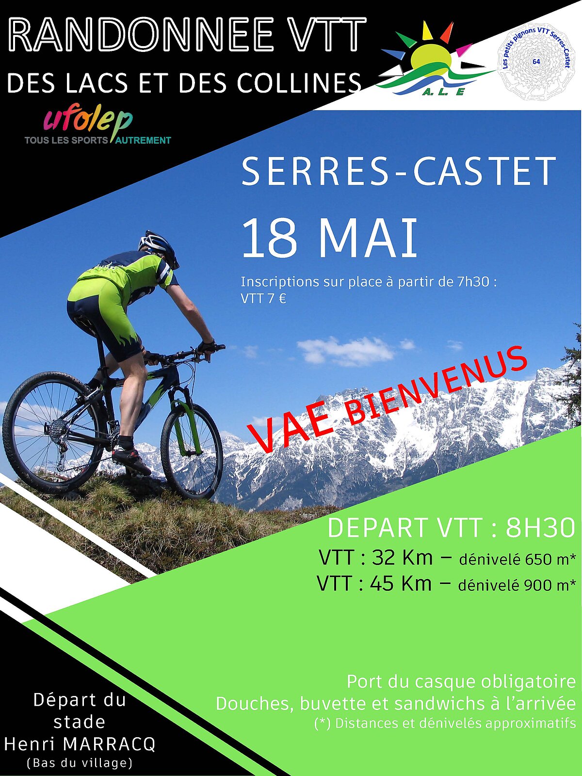 Randonnée VTT : des lacs et des collines / Serres-Castet - Commune de ...