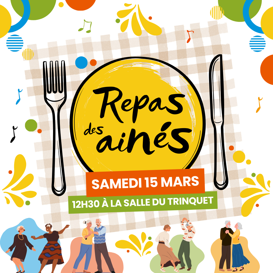 Repas des ainés 2025 - Commune de Serres-Castet